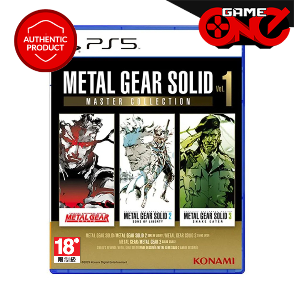 PlayStation PS5 Metal Gear Solid Master Collection Vol.1 - R3 ...