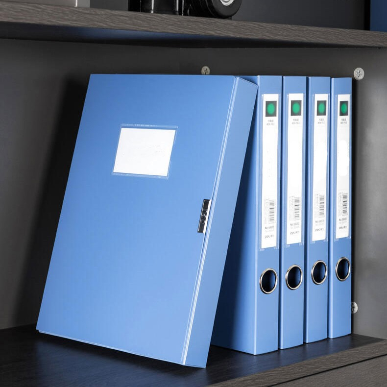 Document Box File Organizer Long Size File Box Paper Organizer Document ...