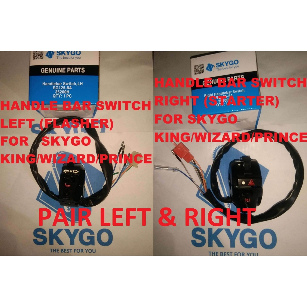 handle bar switch left and right for tmx alpha euro daan hari/rusi ...