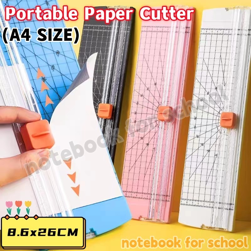 Portable Paper Cutter A4 Trimmer Paper Cutter WIth 5 Free Blades ...