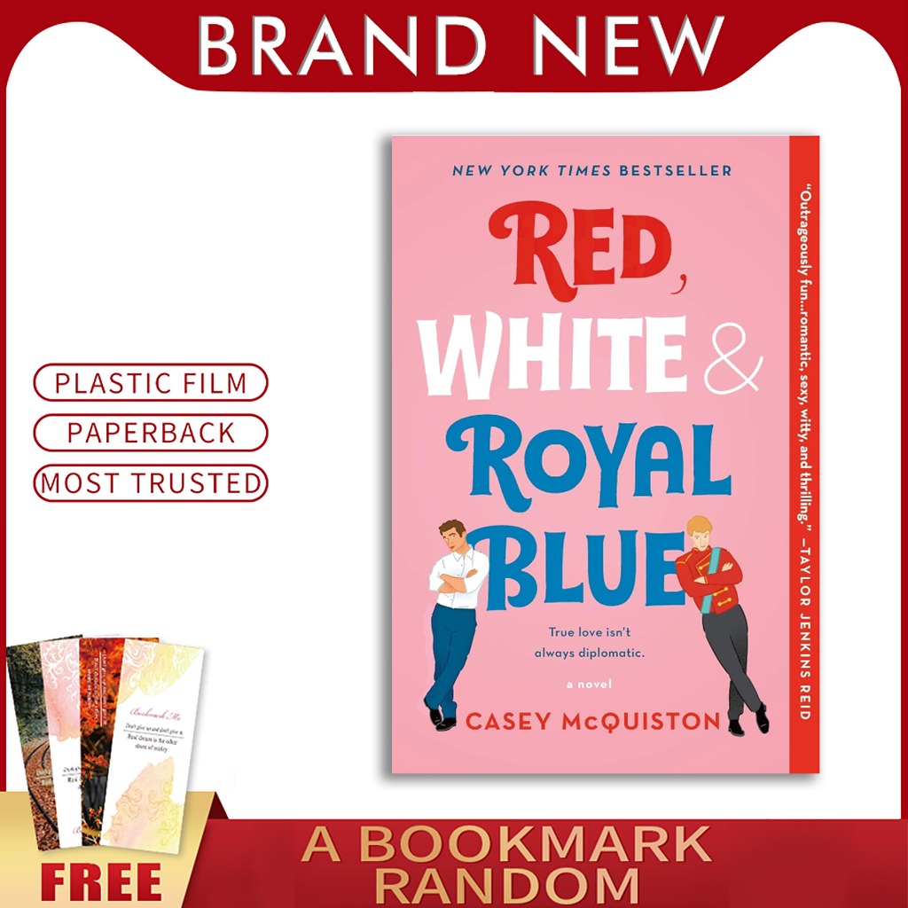 Red, White & Royal Blue English book: A Novel by Casey McQuiston ...