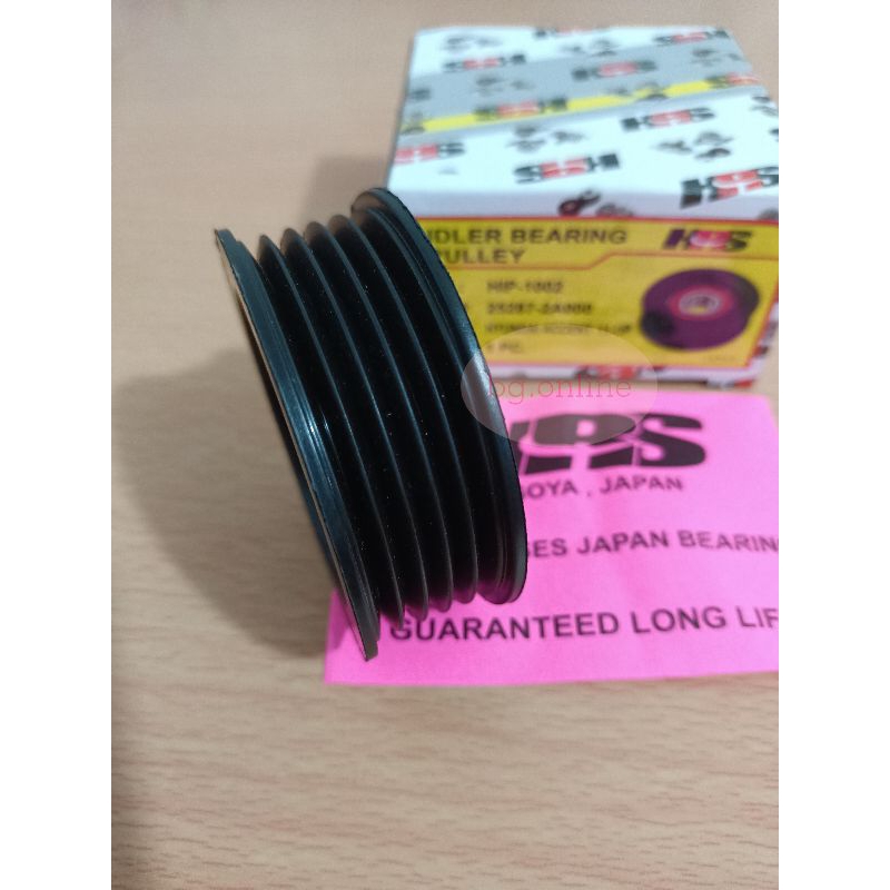 25287-2A000 IDLER PULLEY FOR HYUNDAI ACCENT 2006-2017 KIA RIO 2006-2011 ...
