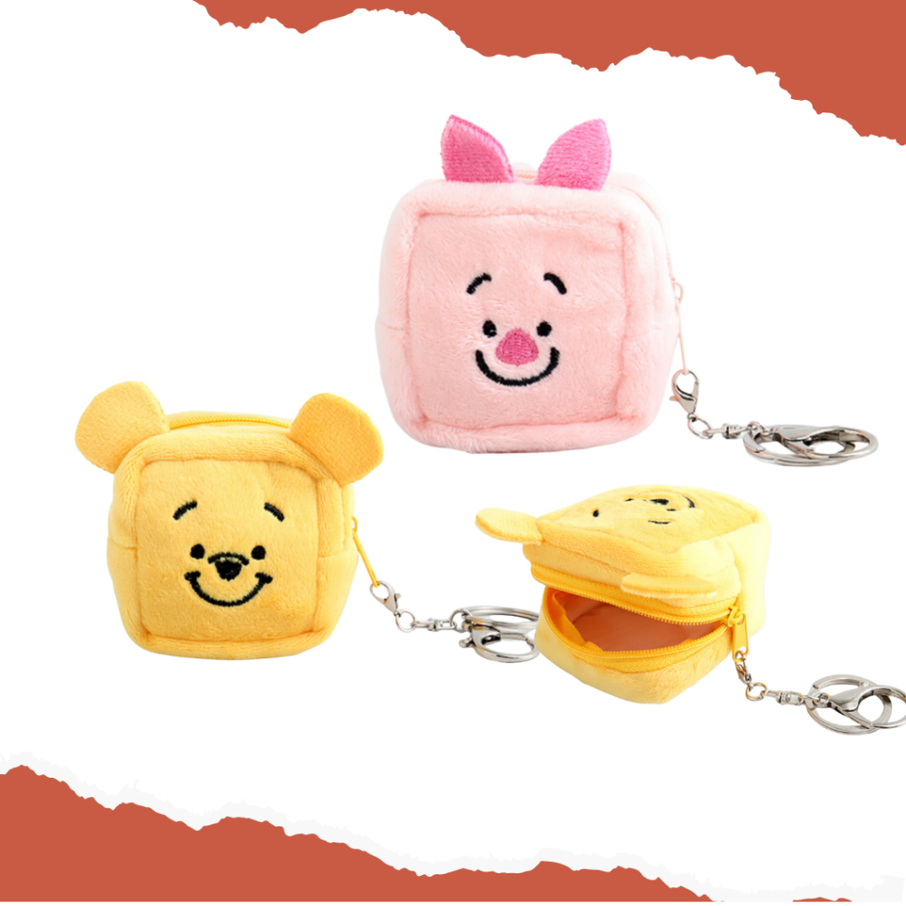 DAISO KOREA - Winnie the Pooh Piglet Small Coin Purse | Shopee Philippines
