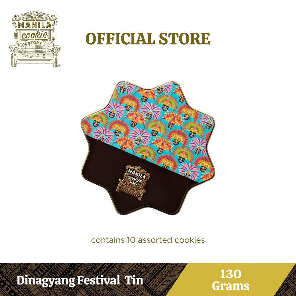 Manila Cookie Story Dinagyang Festival Tin Cookies 10 Assorted cookies ...