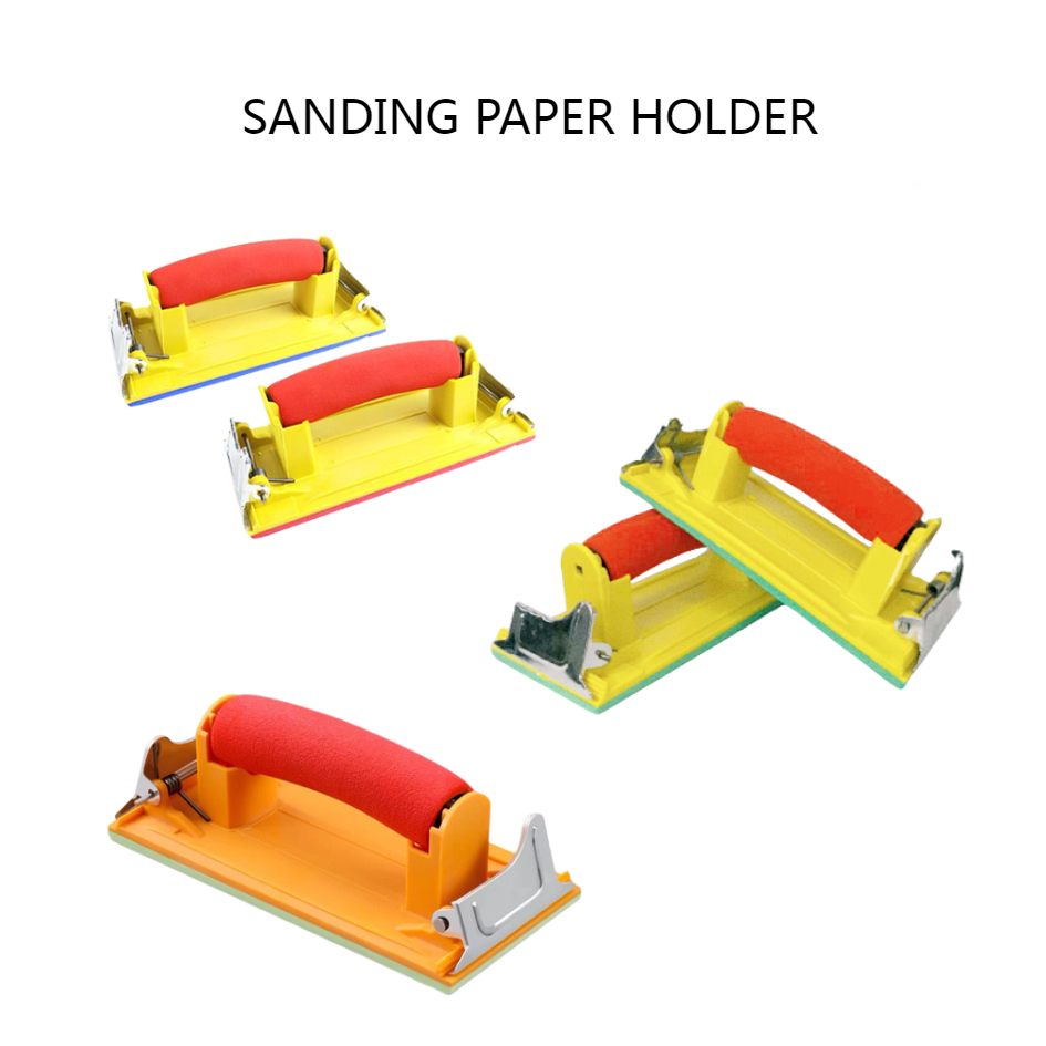 Handheld Sandpaper Sheet Frame Holder Sandpaper Holder | Shopee Philippines