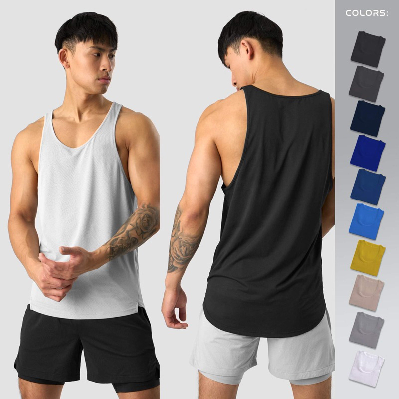 11 color Basic Plain Unisex Color Sando Tank Tops Shirt | Shopee ...