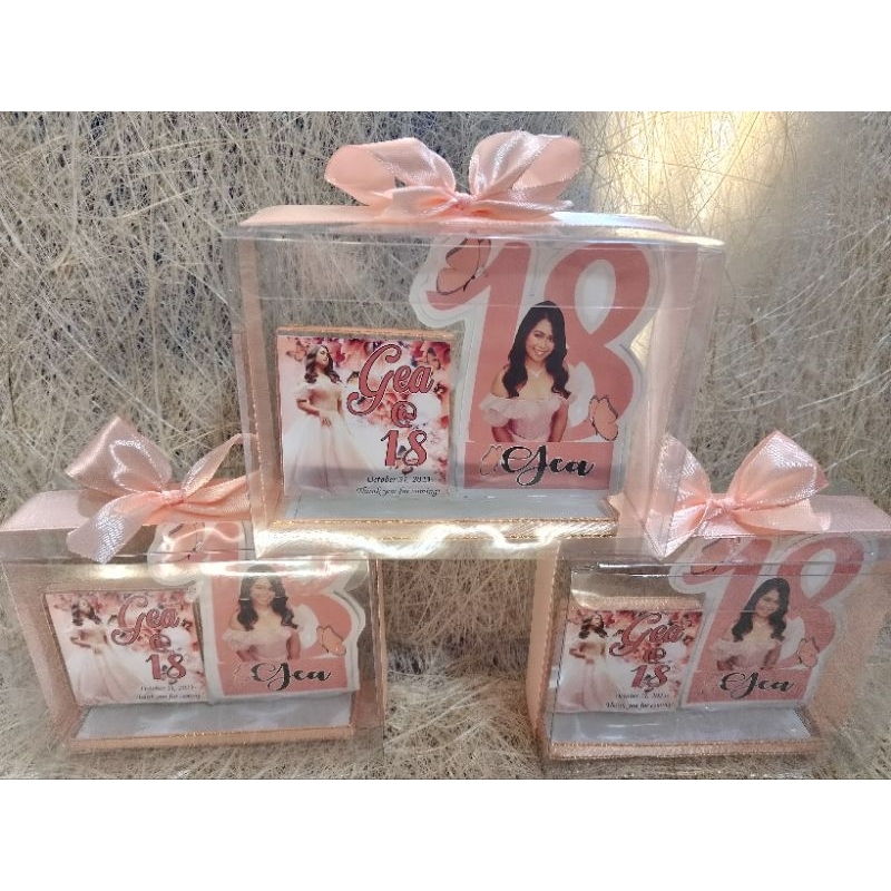 Debut 18th Birthday Souvenir ( Any Theme/shape/number will do) | Shopee ...