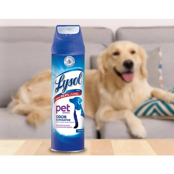 LYSOL PET ODOR ELIMINATOR DISINFECTANT SPRAY | Shopee Philippines