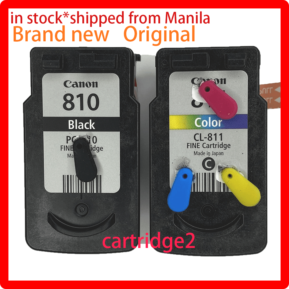 NEW Canon PG-810 CL-811 Ink Cartridge 810 811 PG810 CL811 IP2770 MP258 ...