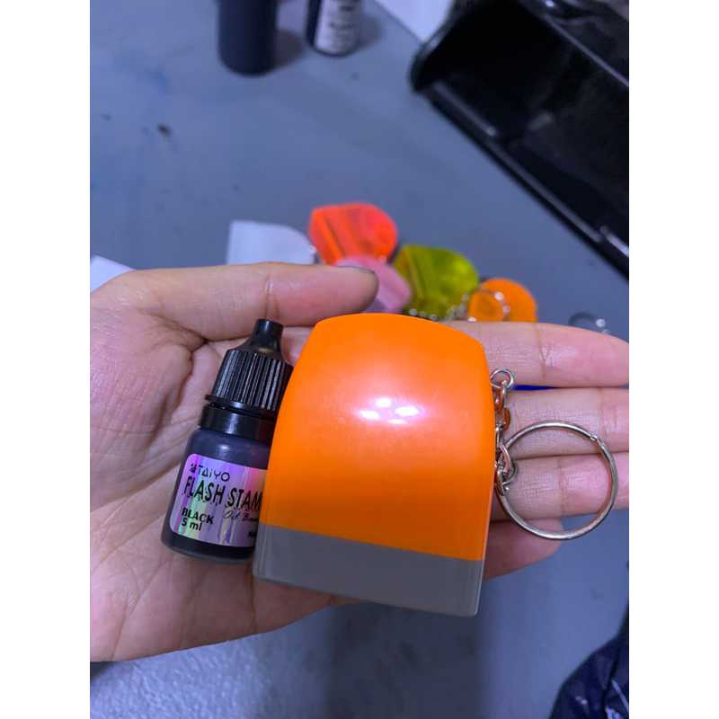 WITH INK HA 13X33MM PERSONALIZED STAMP | Shopee Philippines