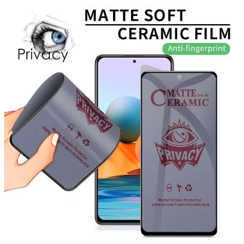 Privacy tempered glass Samsung Galaxy A12 A01 A11 A21S A10 A20 A30 A30S A50 A50S A70 A70S A02S ...