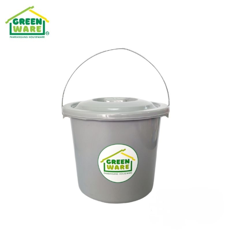Greenware Pail w/ Cover Arinola Chamber Pot 1.5 GALLON Class B HW-1012 ...