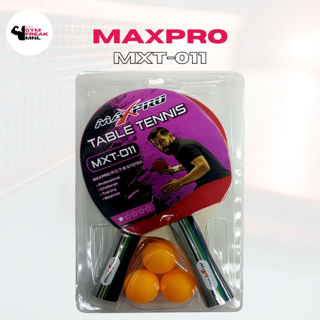 MAXPRO TABLE TENNIS RACKETS PING PONG RACKETS | Shopee Philippines