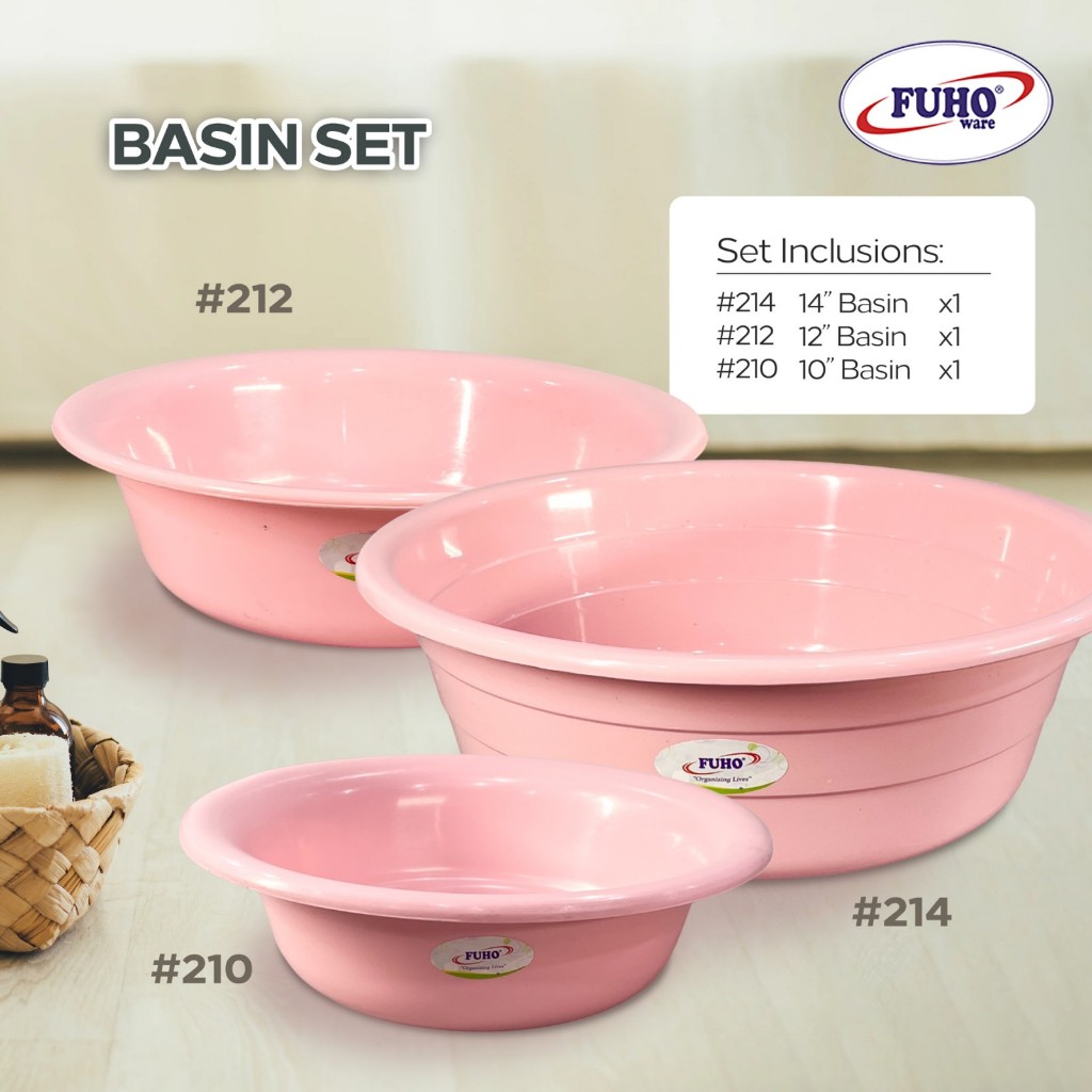 1 pc set FUHO Christmas Basin/Batya (10" basin, 12" basin, 14" basin ...
