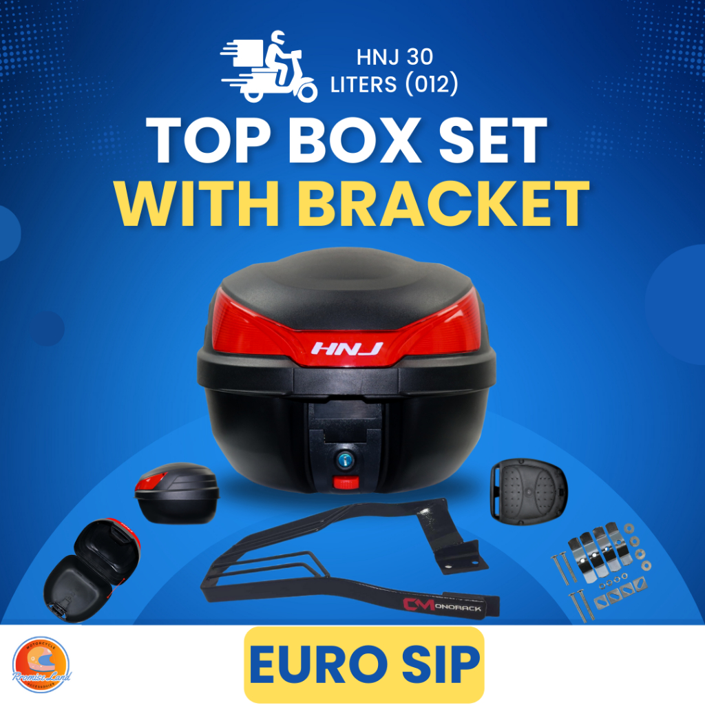 012 HNJ TOPBOX SET WITH BRACKET 30 LITERS FOR EURO SIP | Shopee Philippines