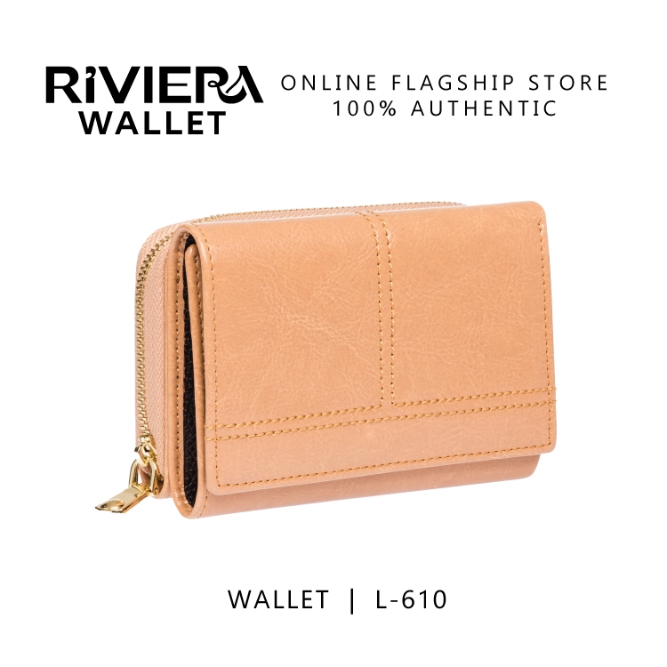 Riviera Wallet Genuine Leather Wallet L-610 | Shopee Philippines