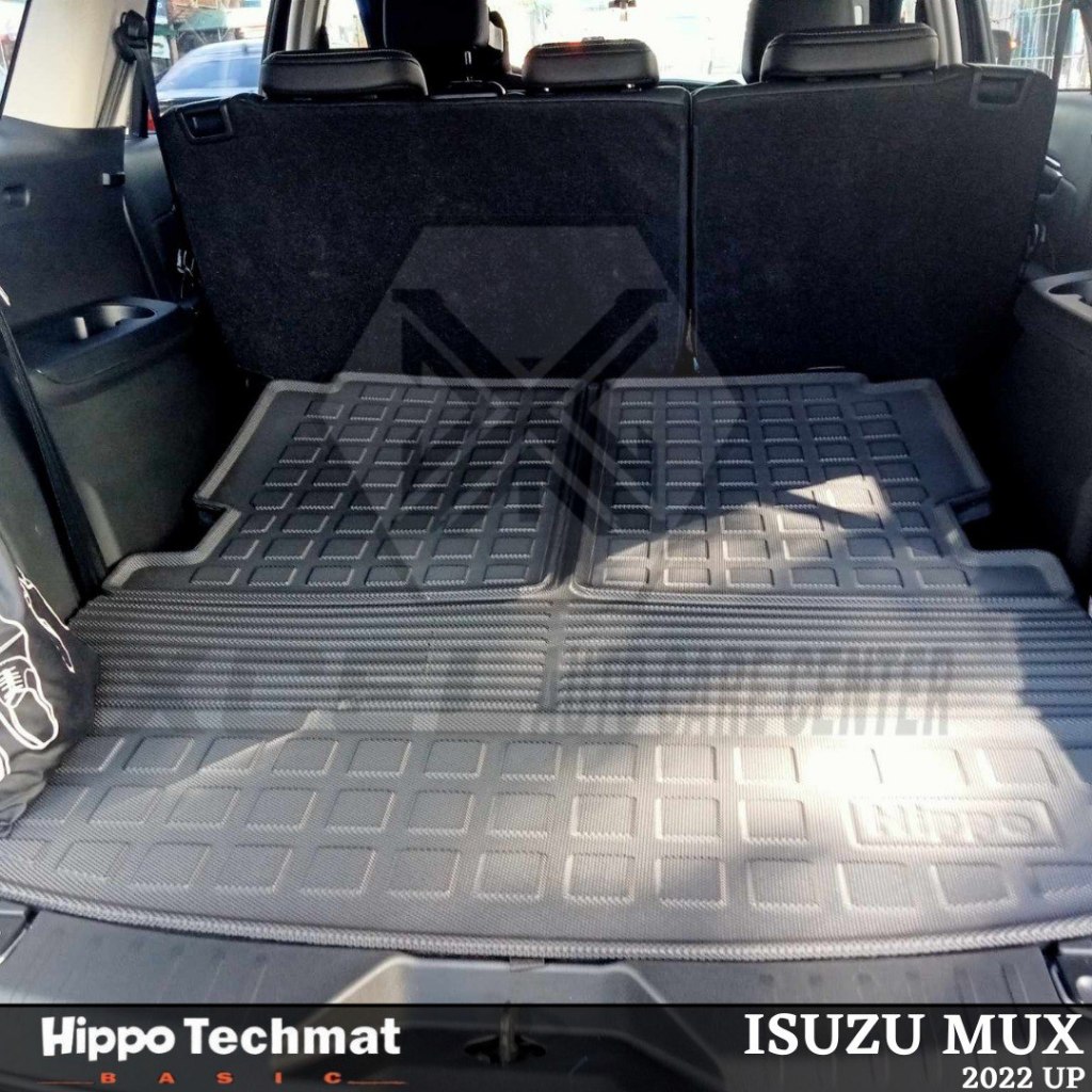 ISUZU MUX 2022-2024 HIPPO TECHMAT BASIC DEEP DISH CARGO/TRUNK TRAY | Shopee Philippines