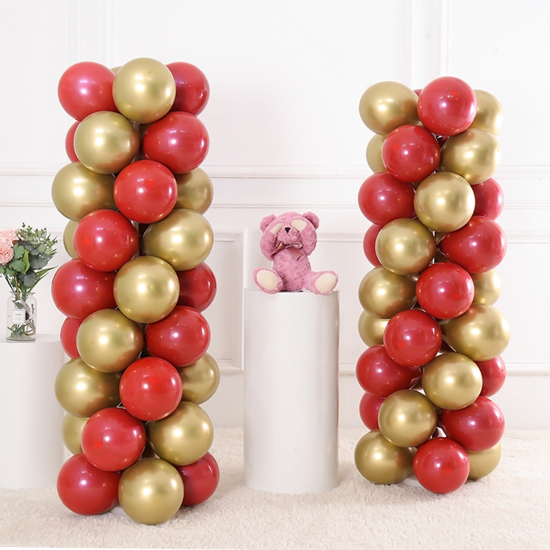 103pcs Balloons Floor Stand Holder Birthday Wedding Party Decor Package Set Floating Column Guide Shopee Philippines