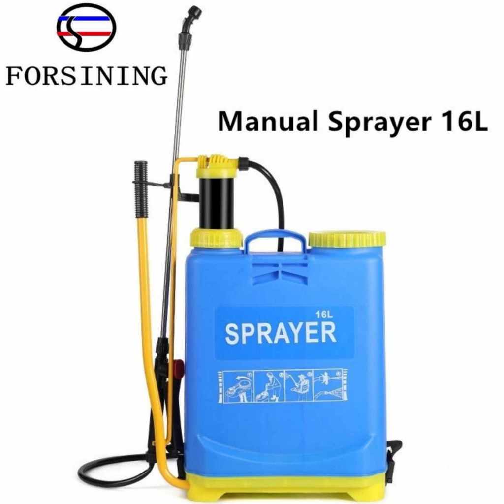 16L Manual Sprayer Agricultural Spray Garden Knapsack Manual Sprayer Gardening Disinfectant ...