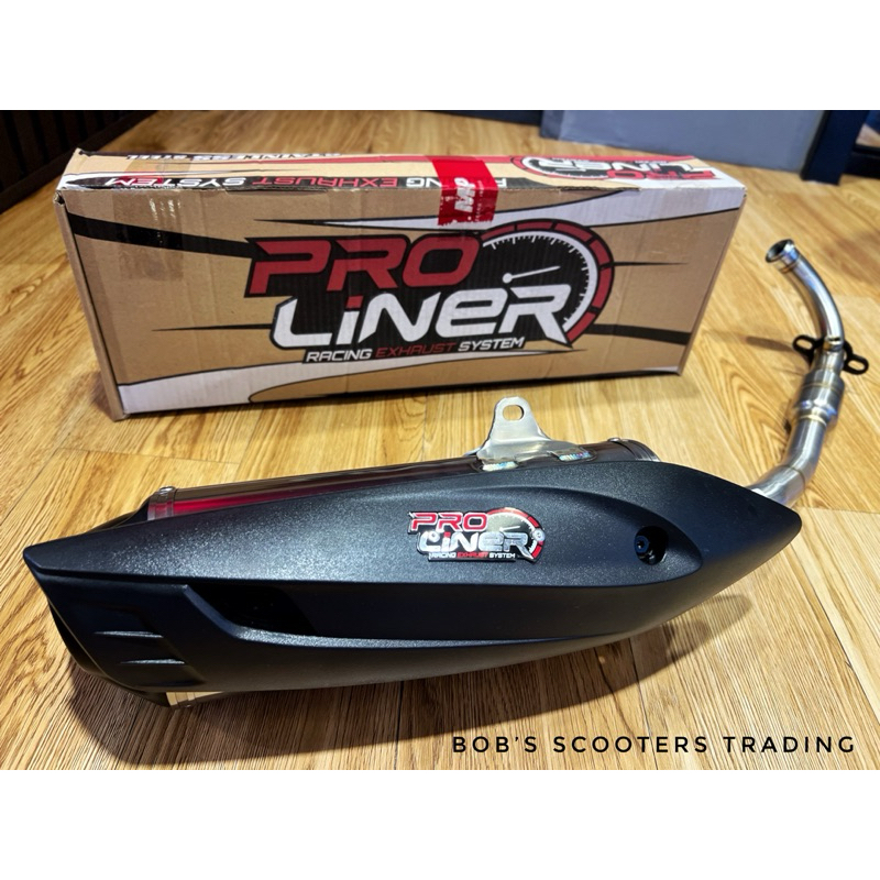 PROLINER Exhaust Pipe PL MAX-4 STAINLESS (NMAX, AEROX, FAZZIO, ADV ...