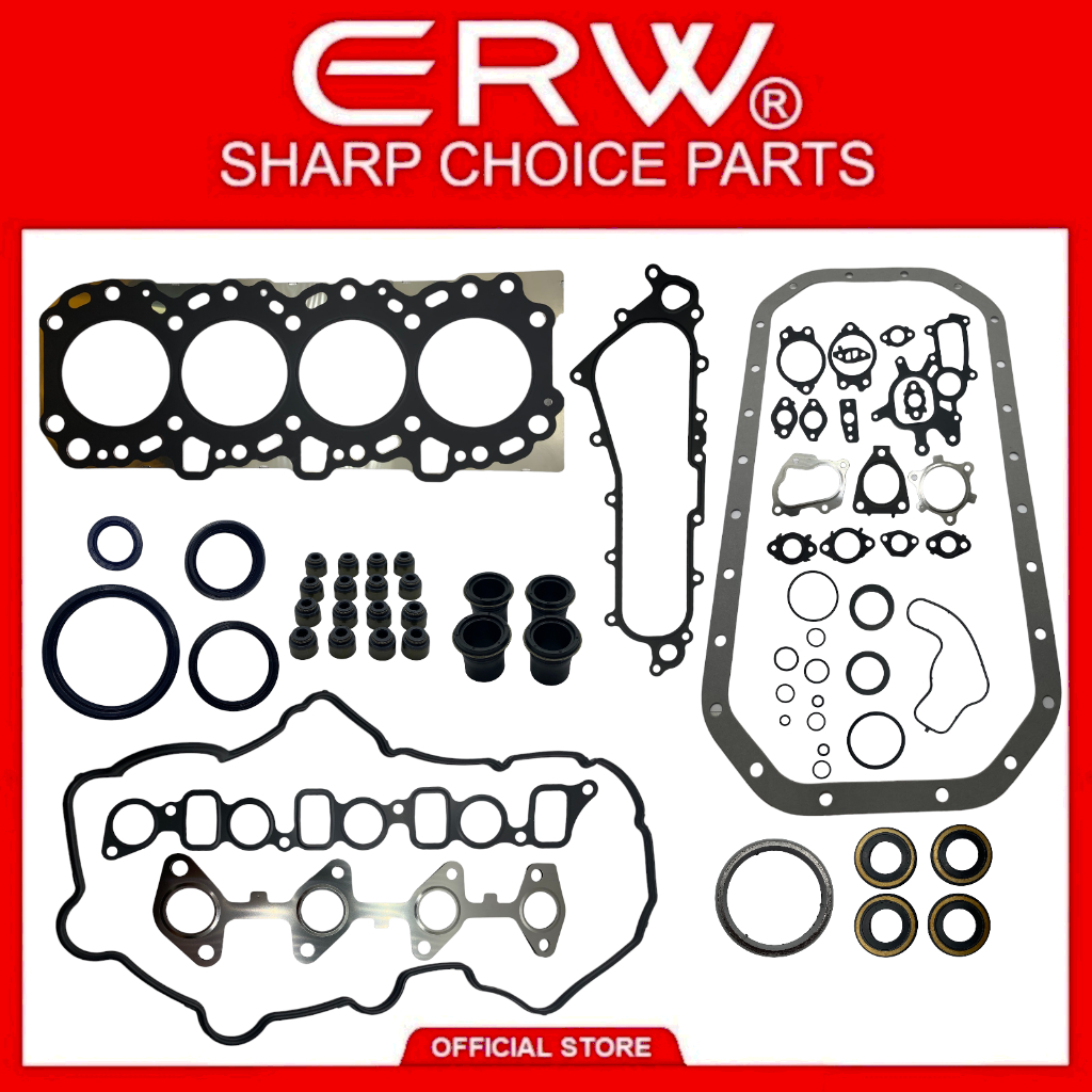 FULL SET GASKET TOYOTA 1KD-FT "STEEL" Replacement part no:.( 04111 ...