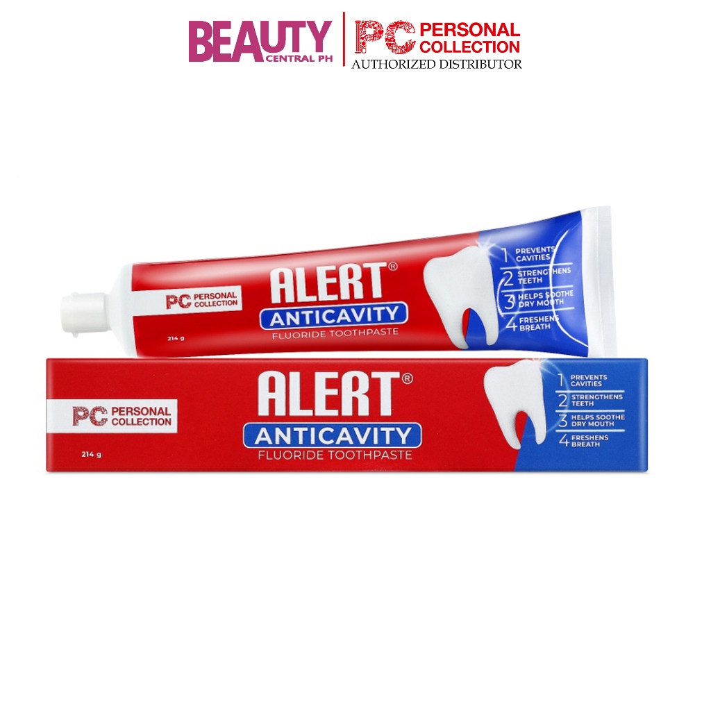 Alert Anticavity Flouride 214g Toothpaste Personal Collection | Shopee ...