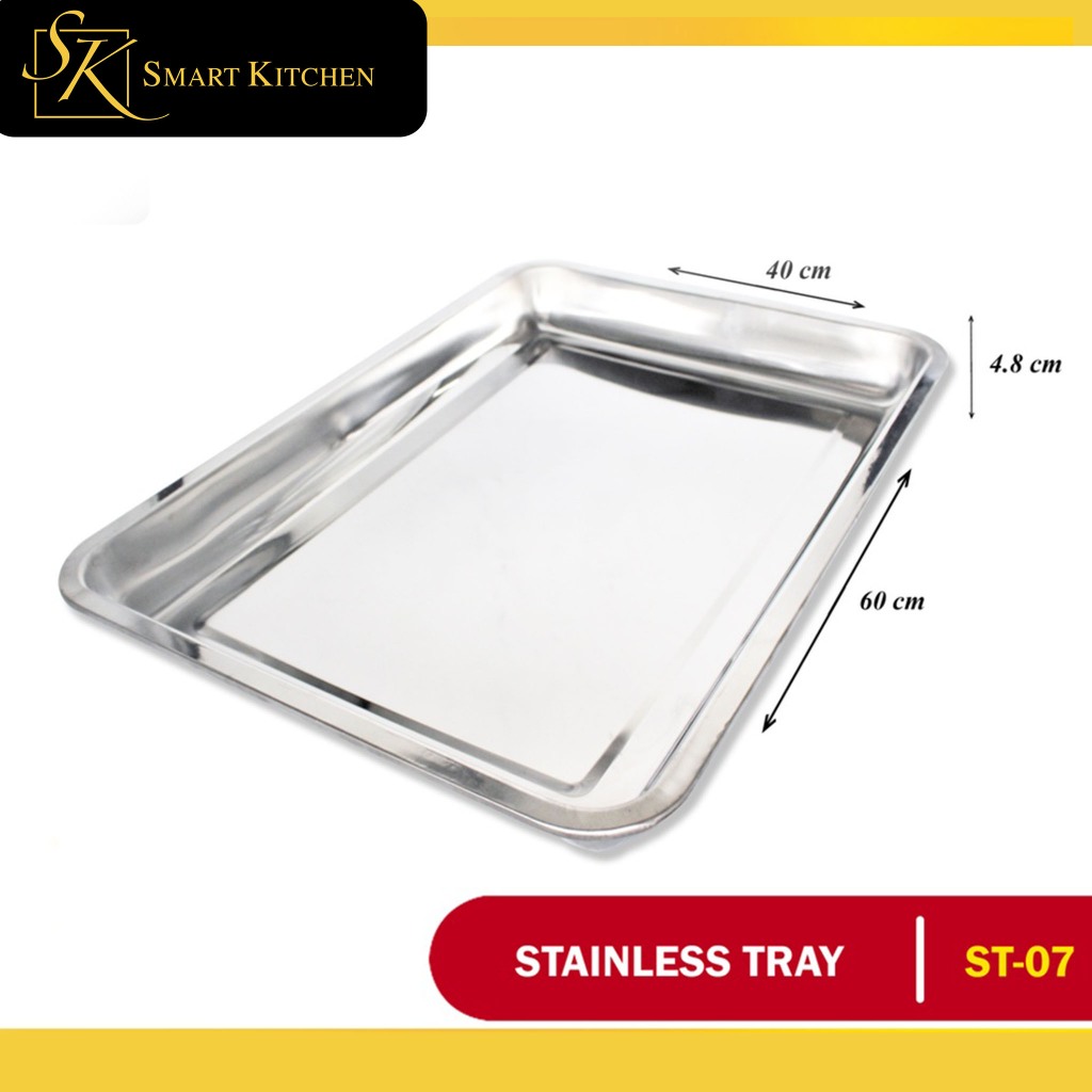STAINLESS TRAY FOR KITCHEN USE Baking Trays / Serving Trays / Display ...