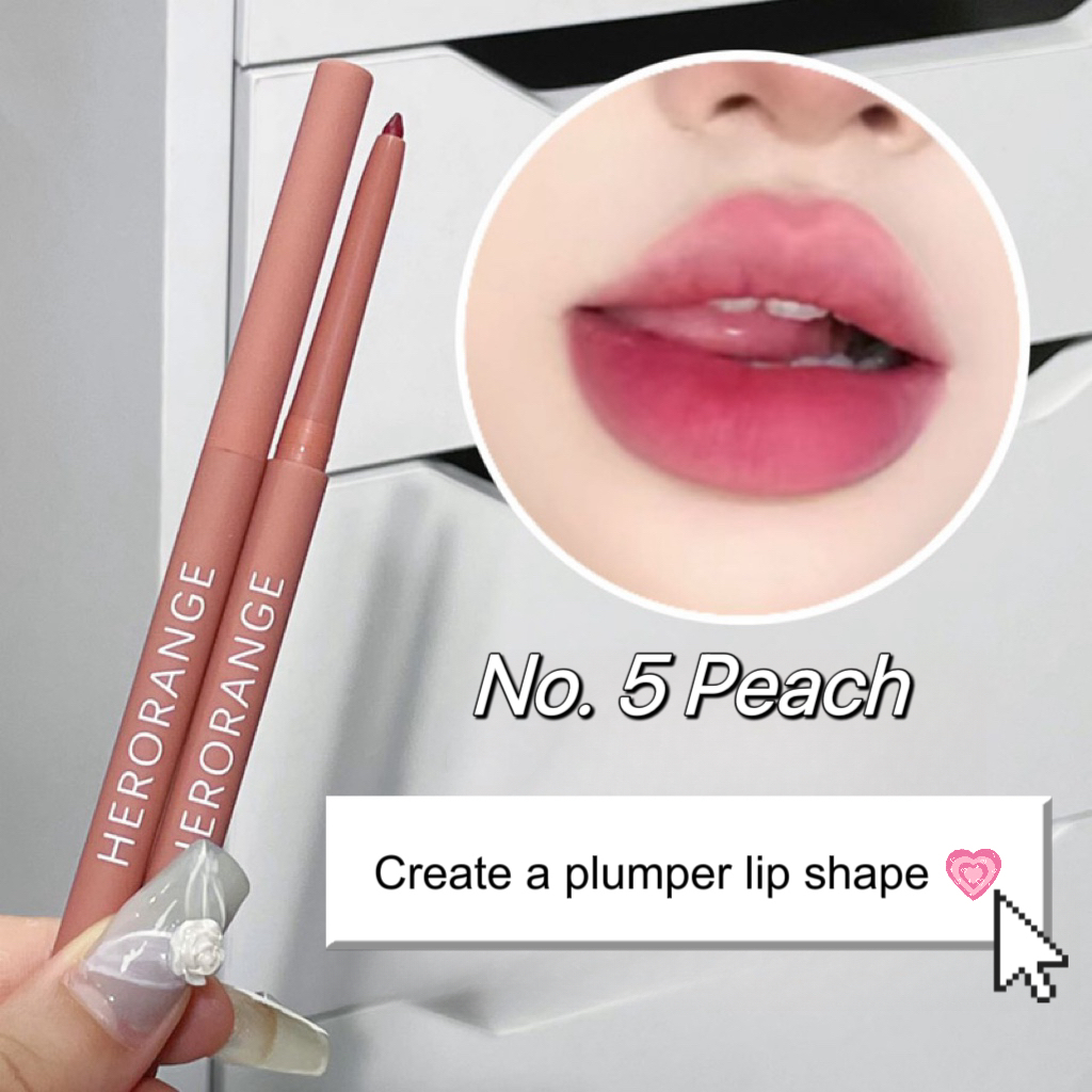 COD New Herorange Lip Liners Velvet Mousse Multi Pencil Highly ...