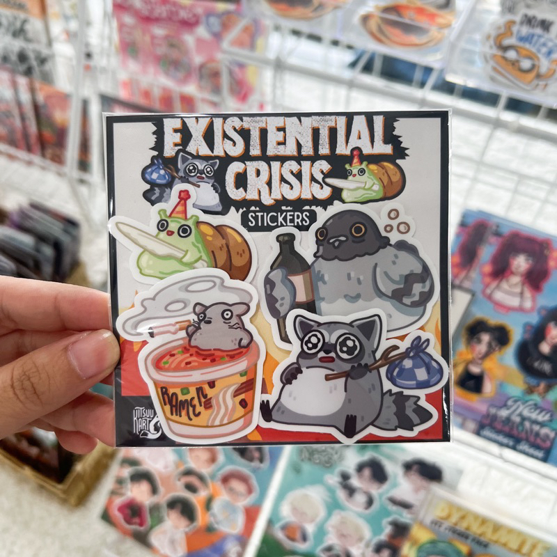 Existential Crisis Sticker Pack Meme Stickers | Shopee Philippines