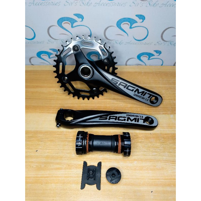 Sagmit Generation 3.0 Crankset Hollowtech 1x / 1By For Mountain Bike MTB | Shopee Philippines