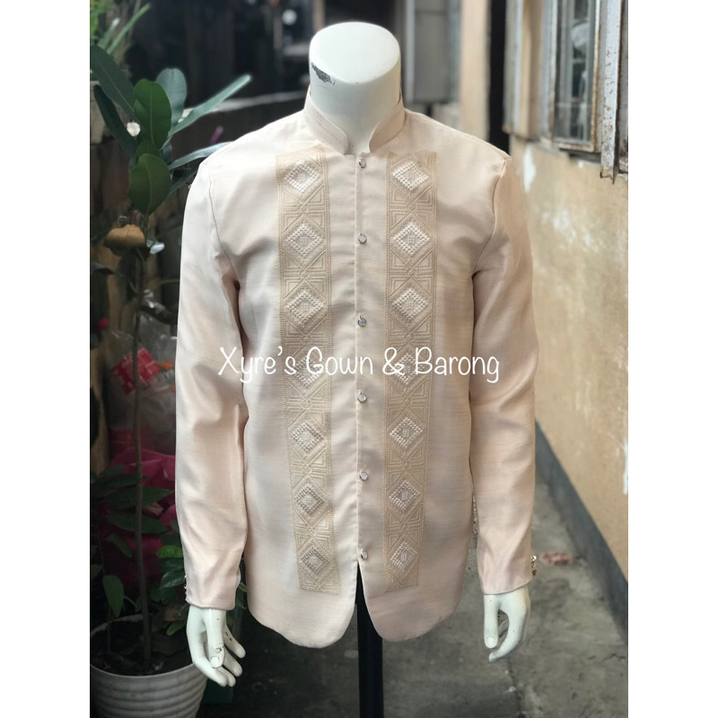 Piña Organza Coat Barong with Thick Lining/ Not Shiny- Direct Tahian (3 ...