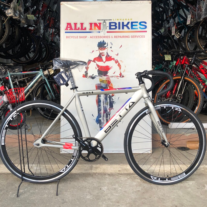 Betta Alien Fixie Alloy Frame 700X25C with freebies | Shopee Philippines