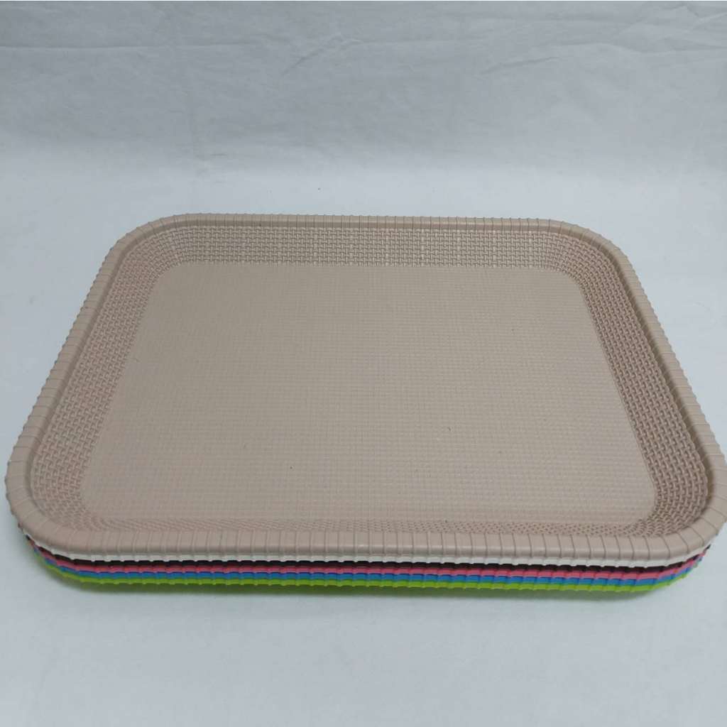 NON SLIP PLASTIC SERVING FOOD TRAY | Shopee Philippines