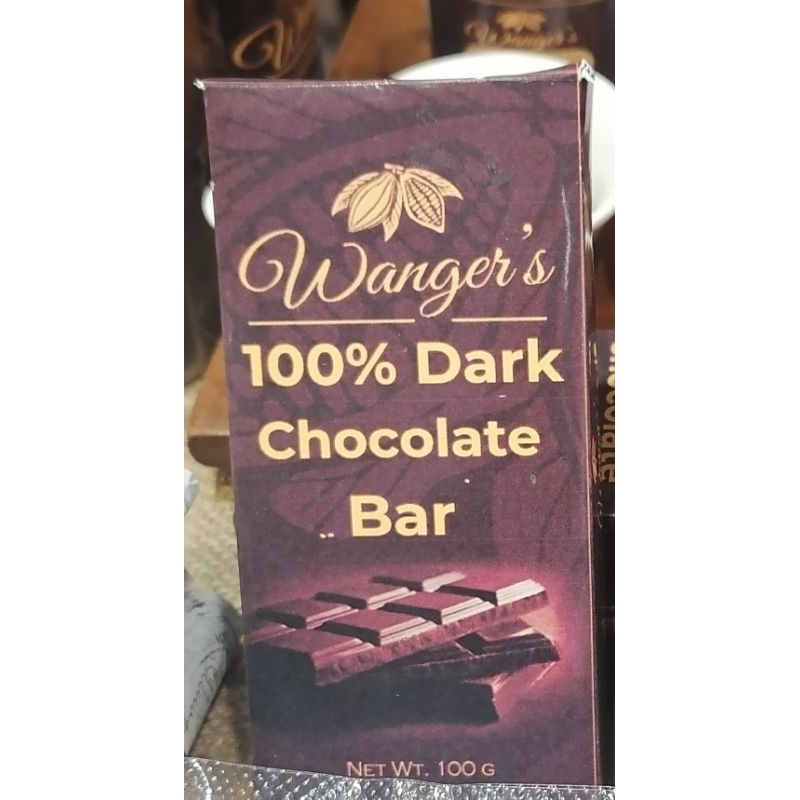 Dark Chocolate Bar 100% (50/100g.) | Shopee Philippines