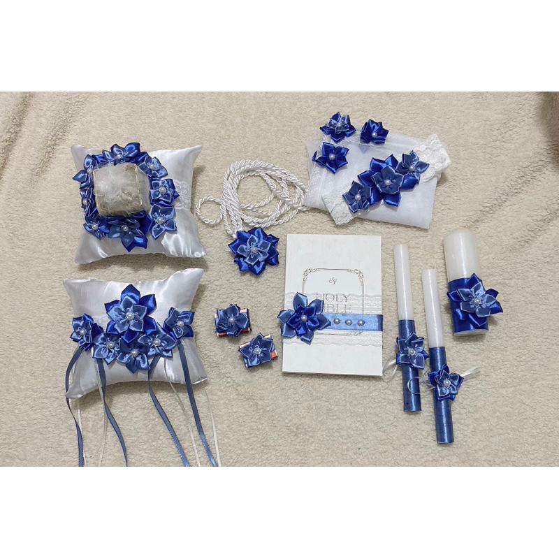 dusty blue and royal blue wedding essentials | Shopee Philippines