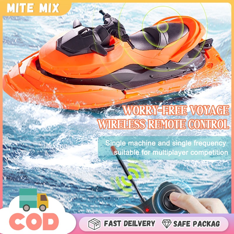 RC High Speed Motor Boat Remote Control Boat Motorboat Electric Radio ...