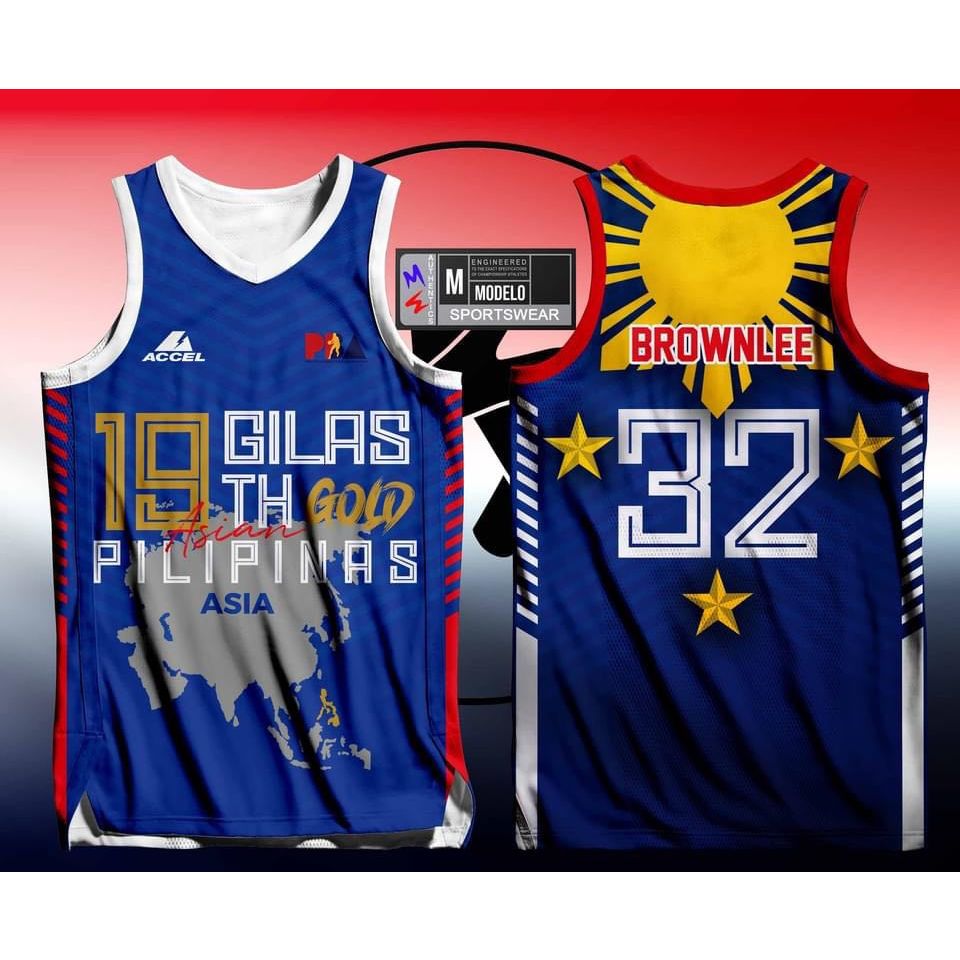 TRENDY BASKETBALL JERSEY PILIPINAS 15 FREE CUSTOMIZE OF NAME & NUMBER ...