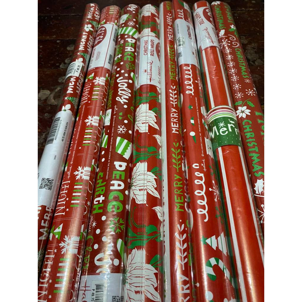 WHOLESALE HALLMARK Christmas Gift Wrappers (w/out sticker cards 30pcs ...