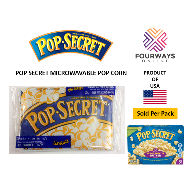 Pop Secret Microwave Popcorn 49g (1 piece only) | Shopee Philippines