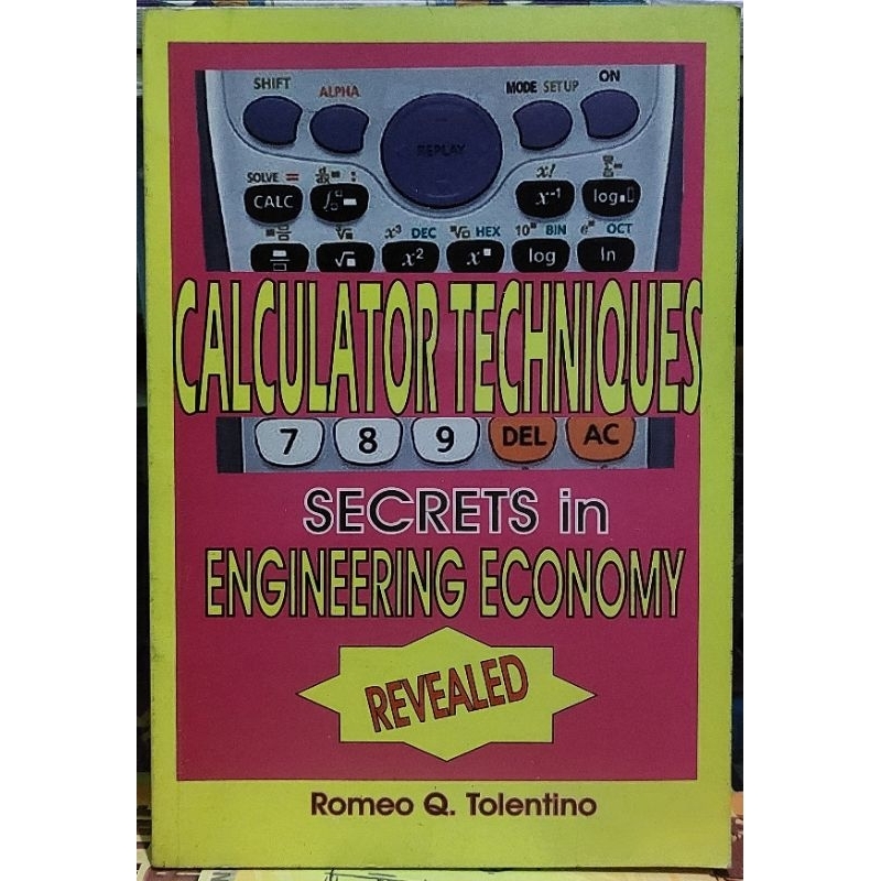 Calculator Techniques: Secrets in Engineering Economy Revealed | Shopee ...