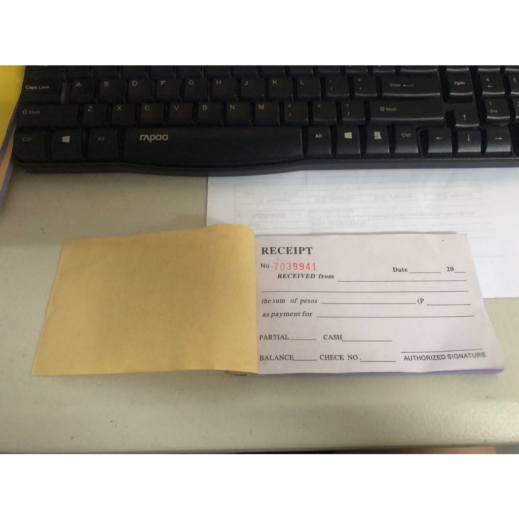 2ply/3ply Receipt wholesale resibo carbonized receipt with carbon paper ...