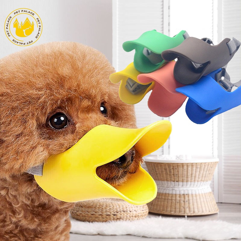 Dog Muzzle Cat Muzzle Puppy Cover Dog Duckbill Sleeve Muzzle Anti-bite ...