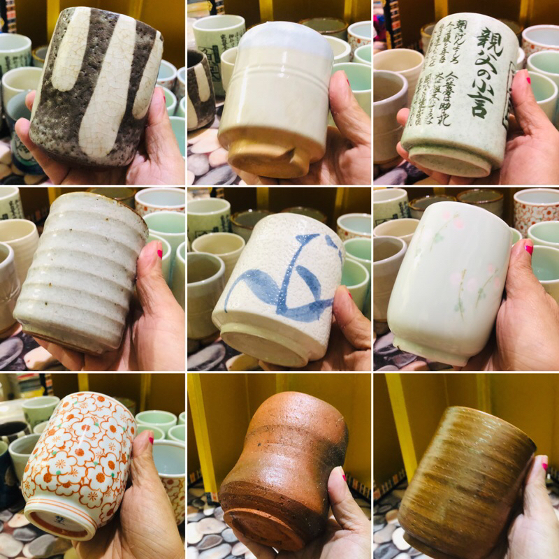(BATCH 2) SIMPLE AT MAGAGANDA NA INUMAN TEA CUP, MUG & GLASS STONEWARE ...