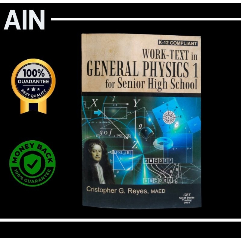 Work Text in General Physics 1 for Senior High School | Shopee Philippines