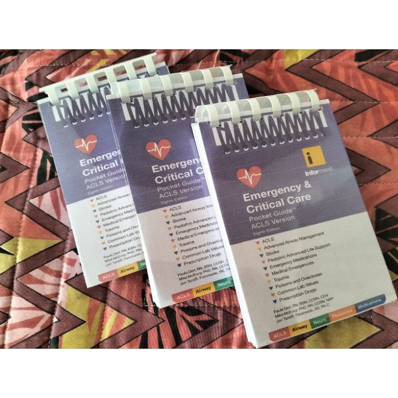Emergency & Critical Care Nursing Pocket Notes | Shopee Philippines