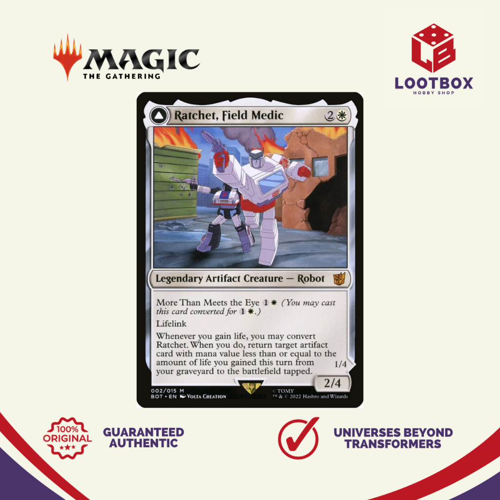 Magic the Gathering: Ratchet, Field Medic (Mythic Rare) - Universes ...