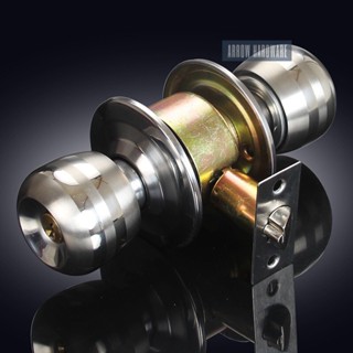 Double lock door knob Set Stainless Door Lock door knob [with 3pcs Keys ...