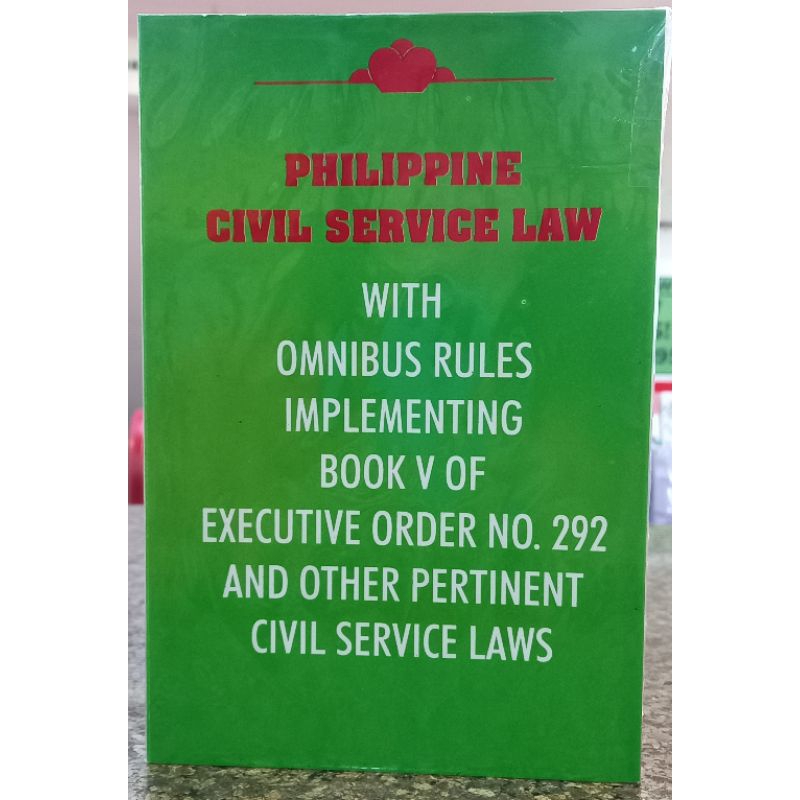 Philippine Civil Service Law | Shopee Philippines