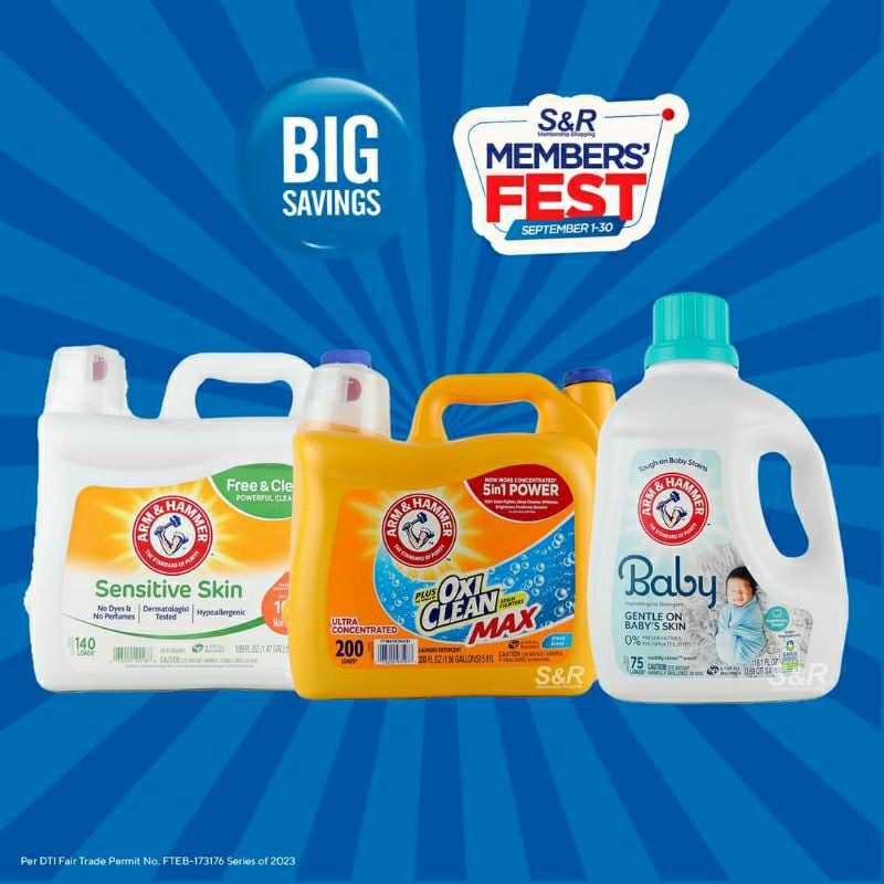 Arm & Hammer Oxi Clean Max Stain Fighters Laundry Detergent Fresh Scent ...