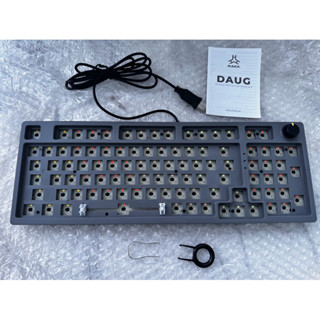RAKK DAUG 96 Keys Mechanical Keyboard Hotswappable with Knob Barebones ...